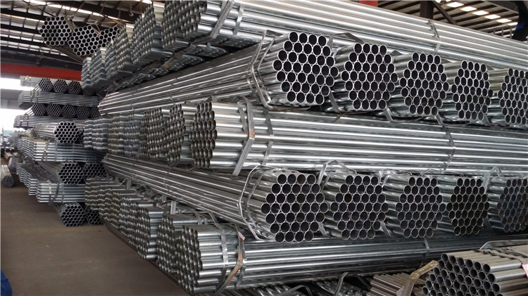 Il programma 40 del materiale da costruzione ASTM A53 ha galvanizzato il tubo d'acciaio, Zn d'acciaio dei tubi di GI che ricopre 60-400g/m2 di alta qualità
