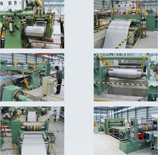 PLC met touch screen koude rol die machine scheuren