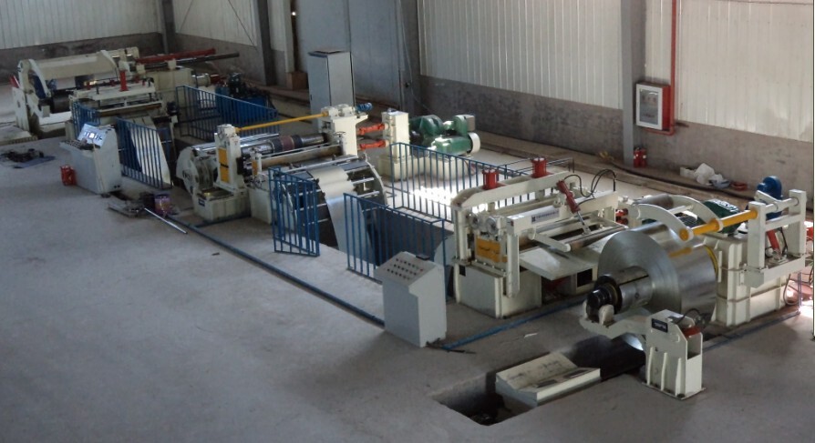 PLC met touch screen koude rol die machine scheuren