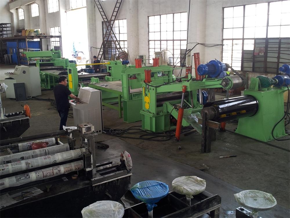 PLC met touch screen koude rol die machine scheuren