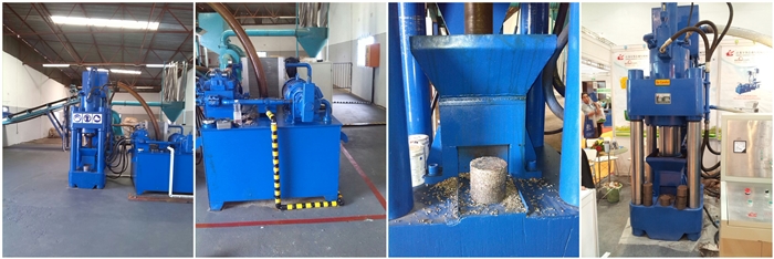 Fabricant de presses à briqueter de mitraille