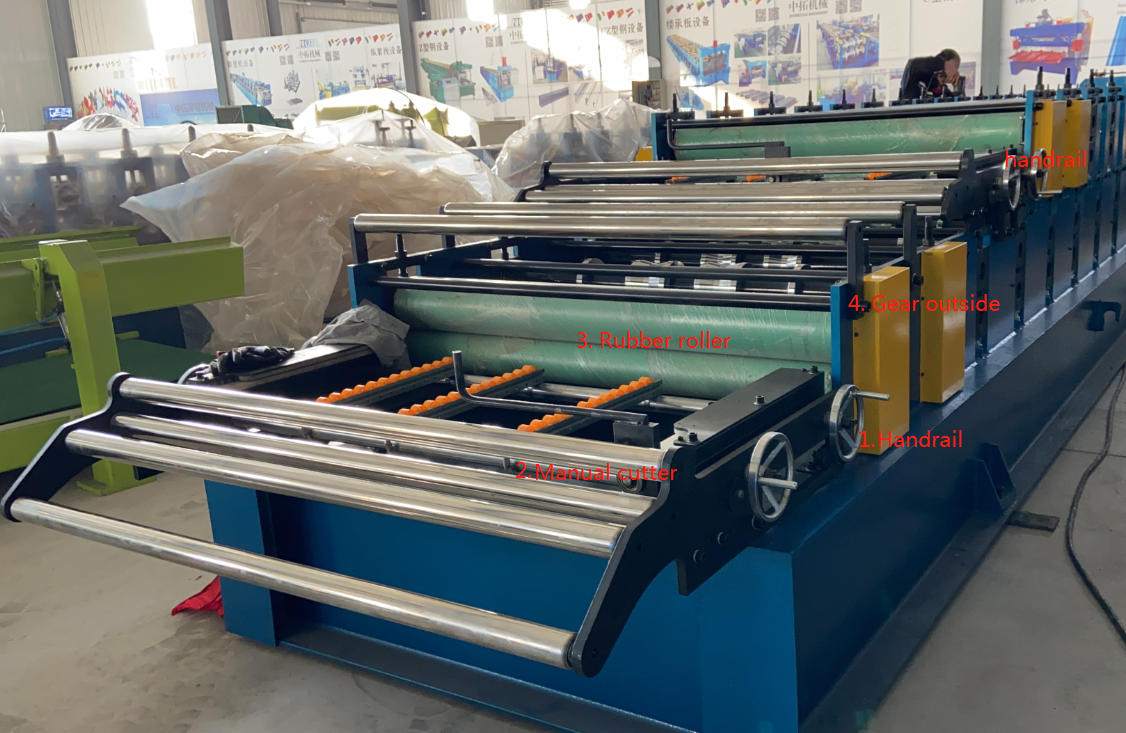 Nivellerend deel van de dubbele laagmachine