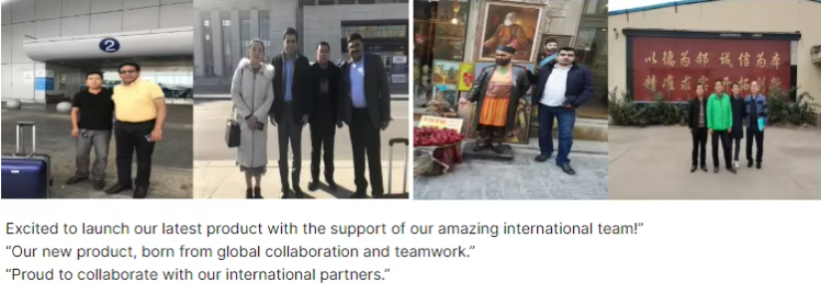 Customer visiting Hangshun Wire Mesh manufacturing facility