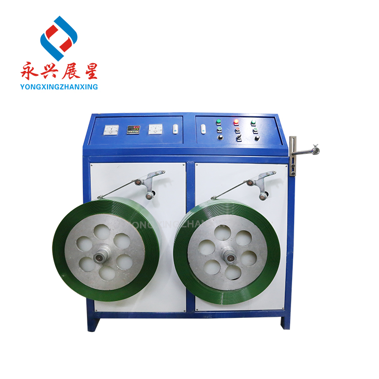 High Stability Automatic Double-station PET Strap Rewinding Machine for Manufacturing Plant 0