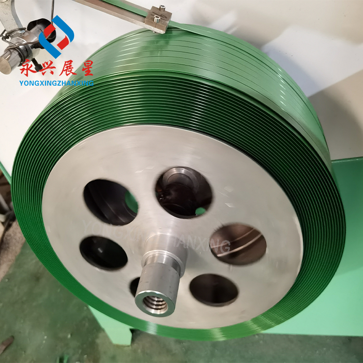 High Stability Automatic Double-station PET Strap Rewinding Machine for Manufacturing Plant 7