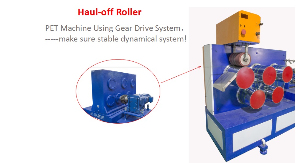 9mm Plastic PET Strap Making Machine Single Screw Tape Strapping Machine 5