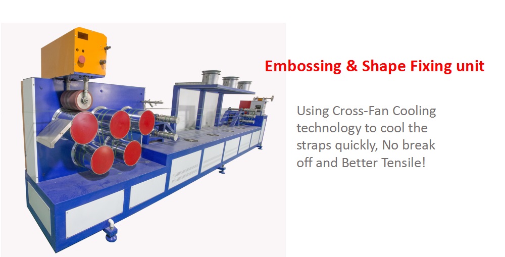 9mm Plastic PET Strap Making Machine Single Screw Tape Strapping Machine 6
