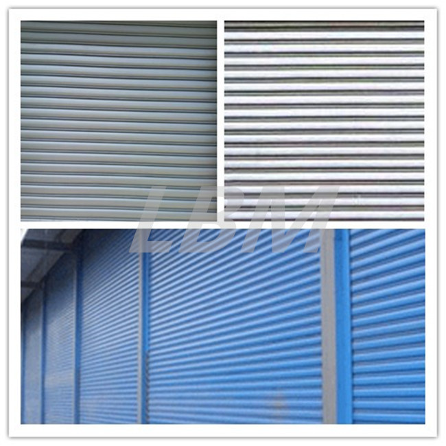 Tipo arriba hidráulico gris rollo del corte del color del obturador de la puerta que forma diseño 2018 automáticos de la máquina por completo el nuevo