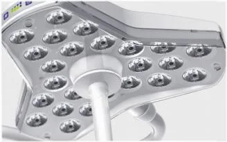 Brazos dobles del LED de la lámpara médica del techo para el hospital