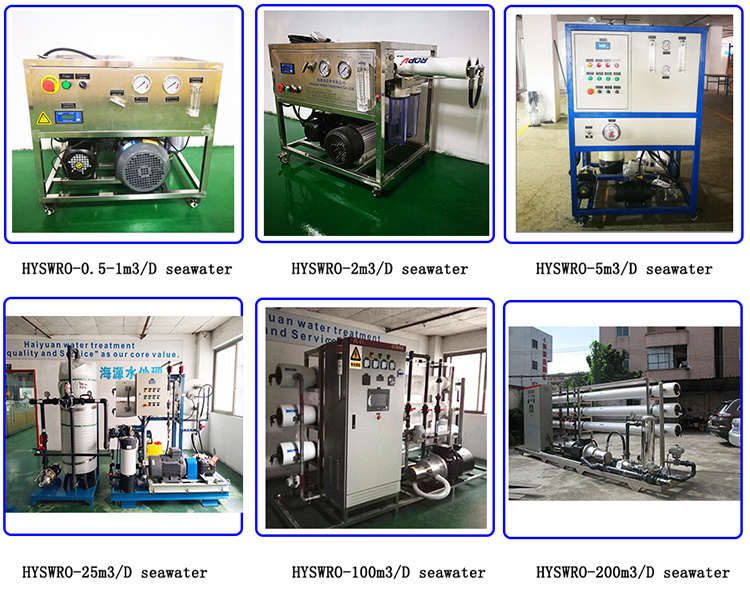 Mobile Containerized Reverse Osmosis Sea Water Desalination Machine for Deep Well Water Irrigation