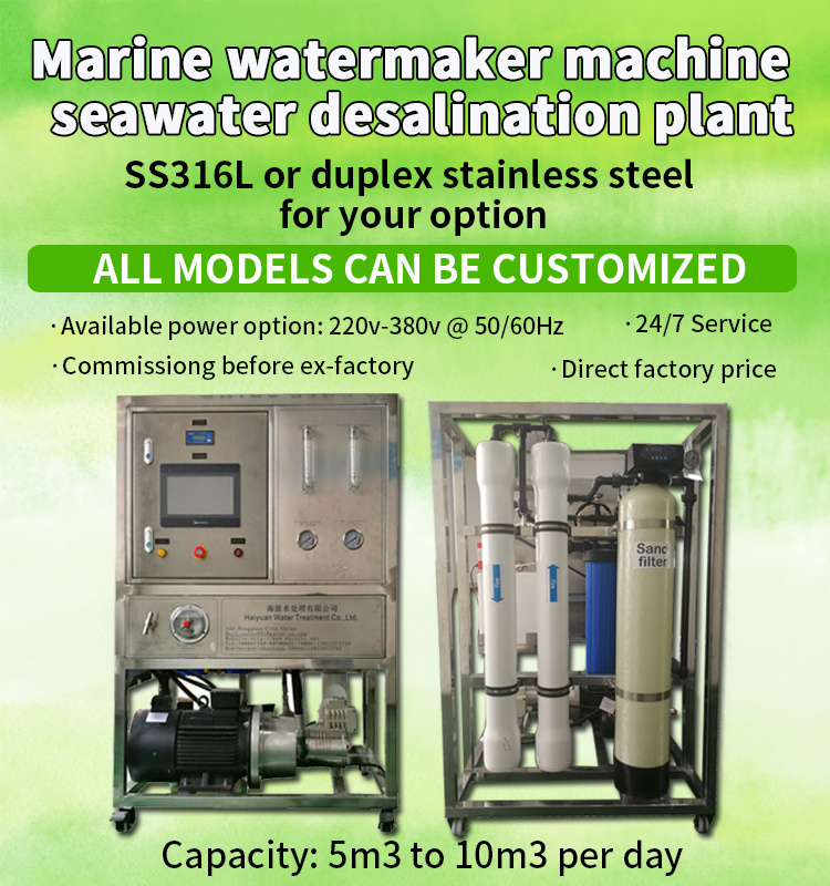 Converting Ocean Water Seawater Sea Water to Drinking Water Reverse Osmosis for Desalination of Water