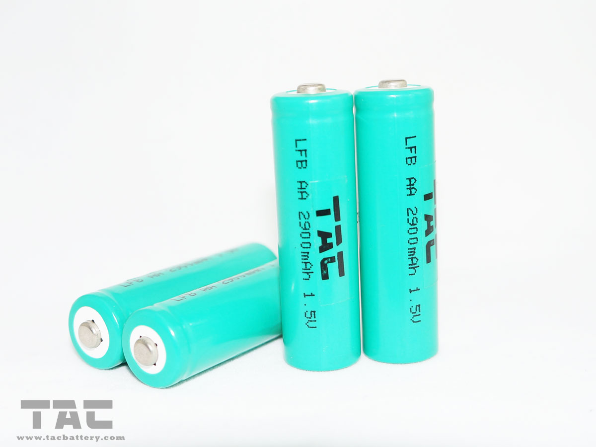 lithium-Eisen-Batterie 1.5V AA 2900mAh LiFeS2 Primärfür Digitalkameras, bewegliche Maus