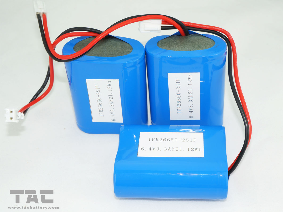 PCMの太陽プロダクトが付いているのための高容量3.3Ah 6V LiFePO4電池