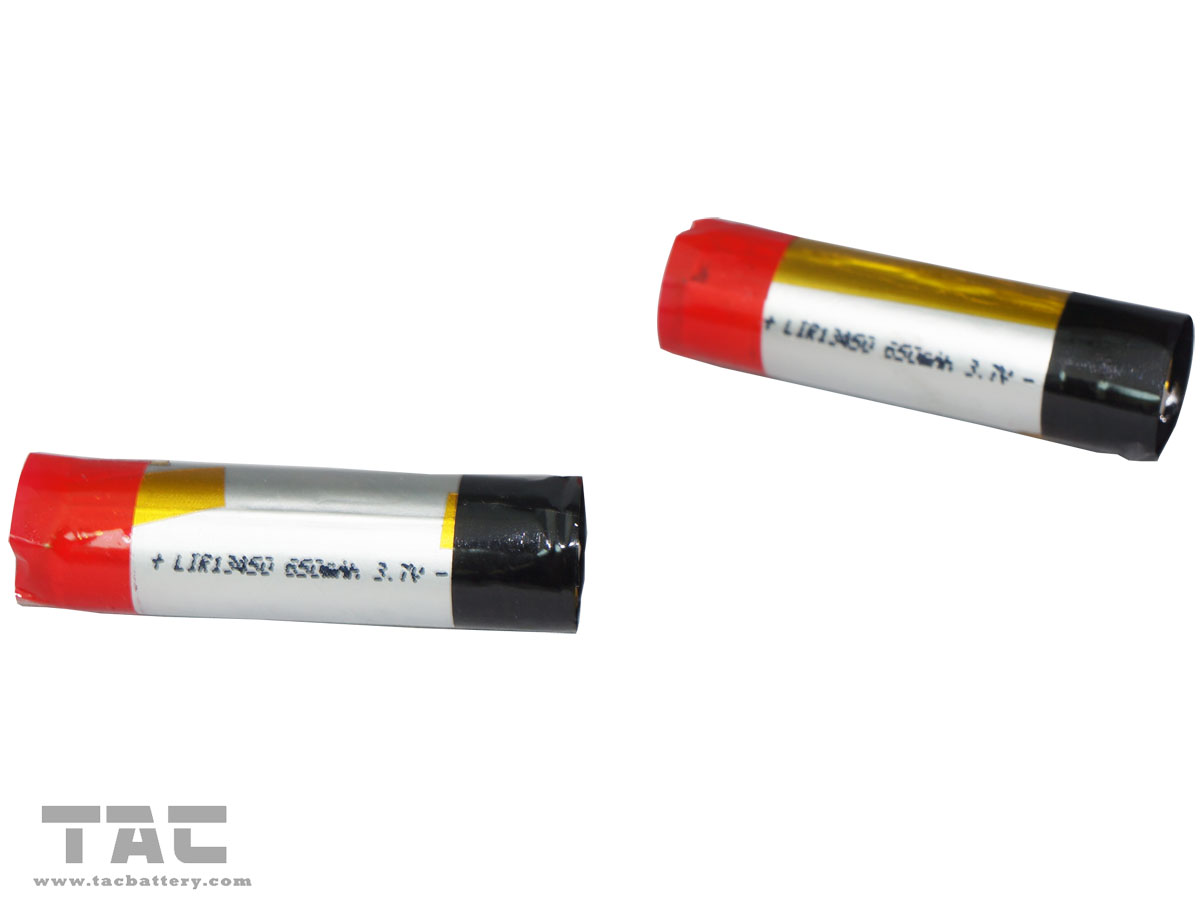  Mini batteria elettronica delle sigarette delle sigarette LIR13450/650mAh per la sigaretta di E