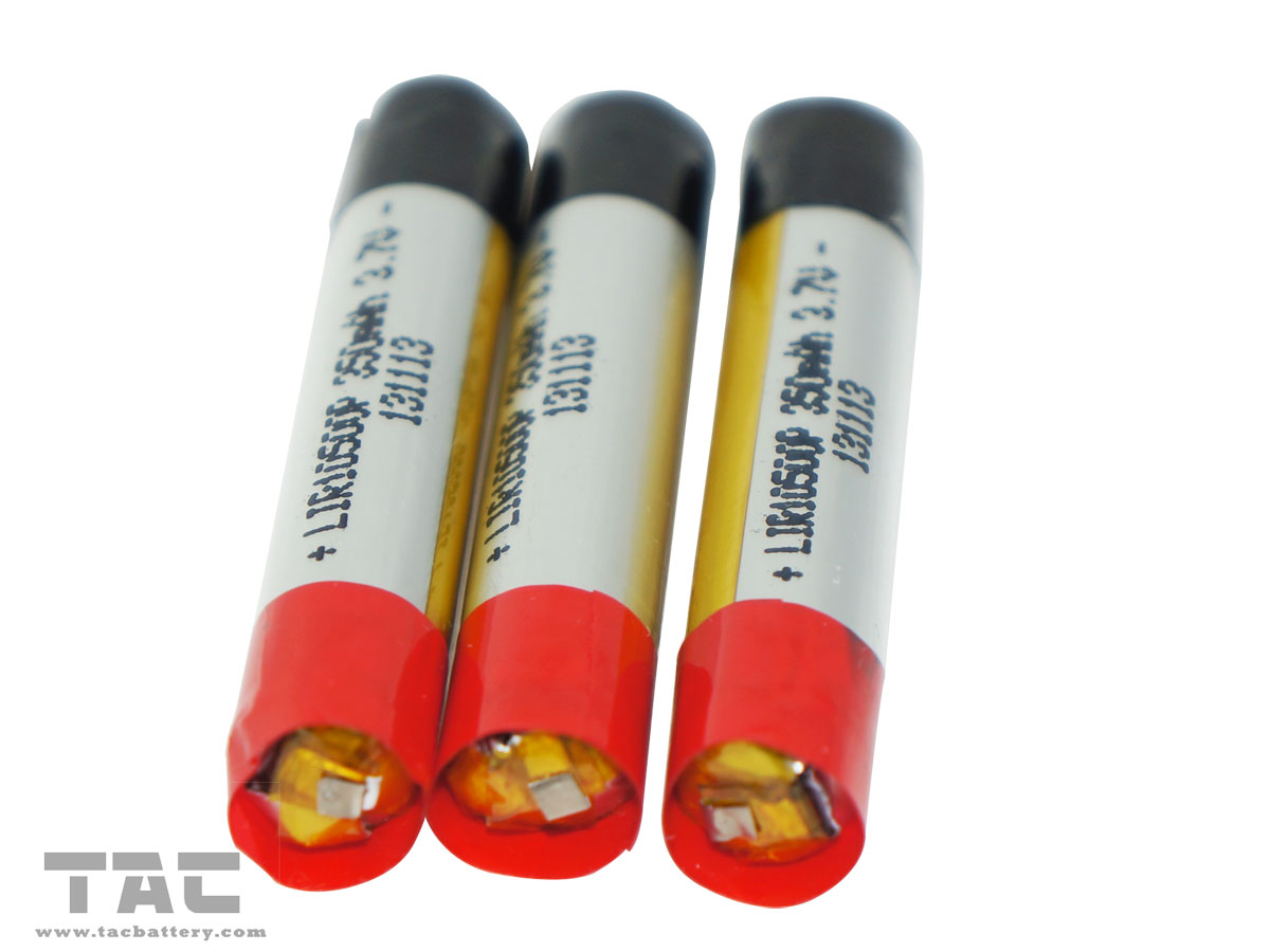 Batería grande del E-cig no reutilizable de LIR10500/360mAh para el último E Cig de 2013