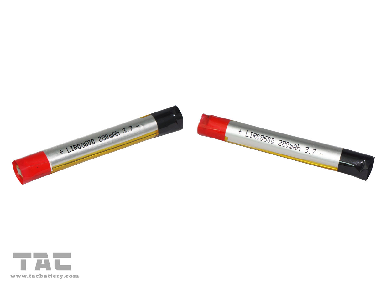 Mini batteria cilindrica LIR08600 del polimero per la penna del bluetooth di Samsung