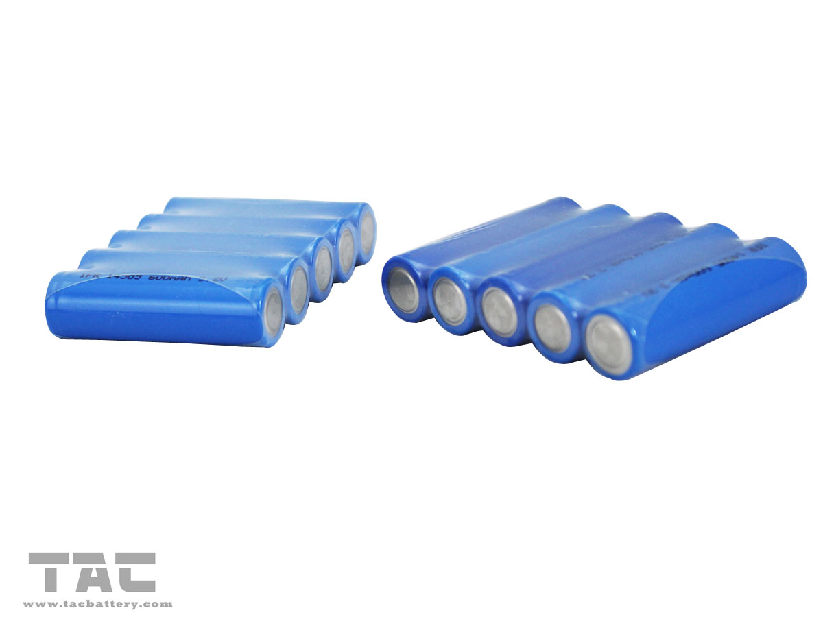 Batteria della batteria solare IFR14500/AA 3.2V 600mAh LiFePO4 per luce solare
