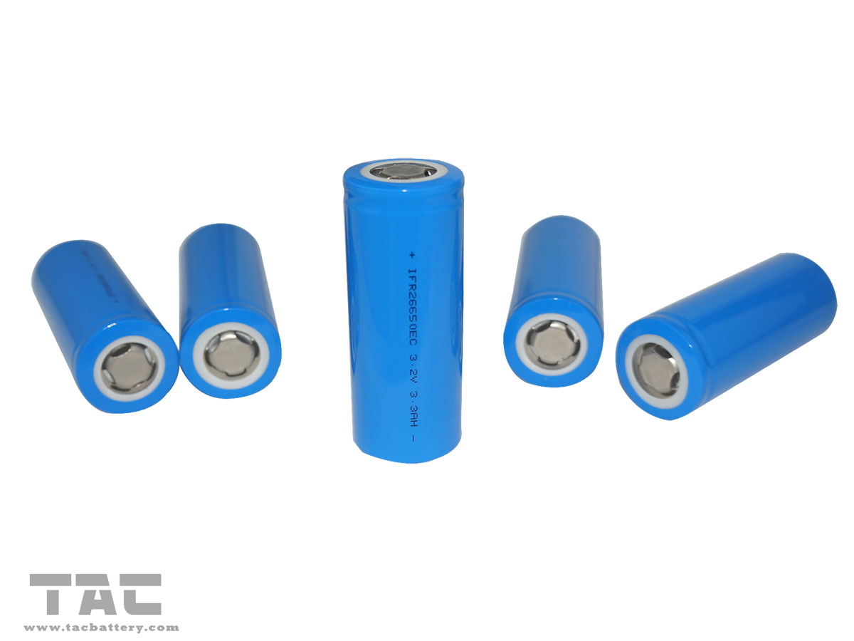 Type batterie du Li-ion 3.2V LiFePO4 26650 3200mAh d'énergie pour le paquet de batterie d'E-vélo