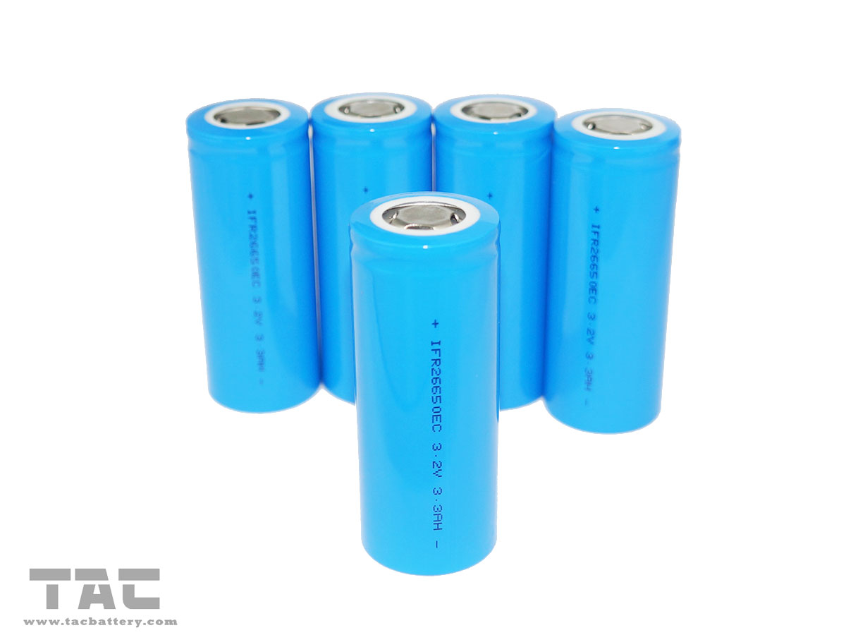 Type batterie du Li-ion 3.2V LiFePO4 26650 3200mAh d'énergie pour le paquet de batterie d'E-vélo