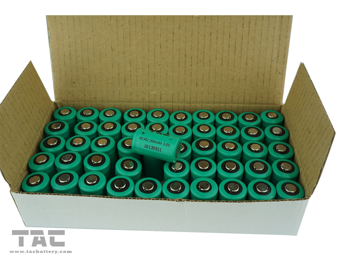 Wieder aufladbare Batterie CR2/IFR15270 200mAh 3.0V LiFePO4 für Fernüberwachungsanlagen