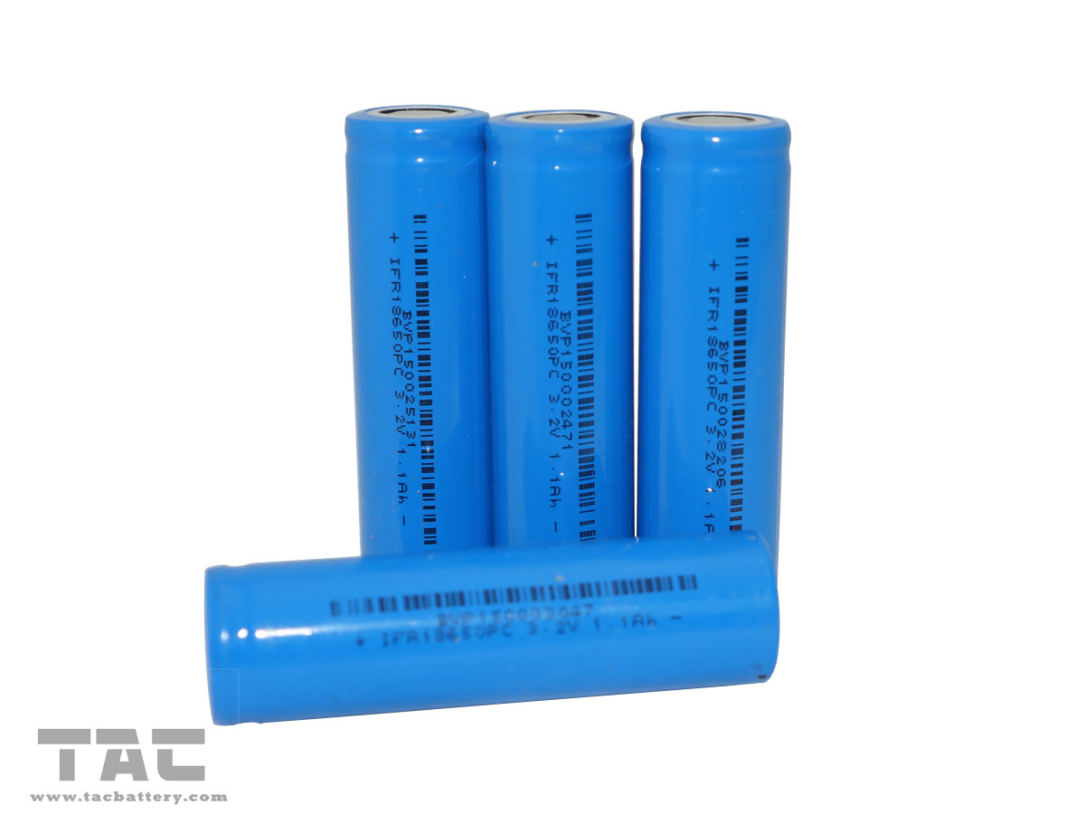 Navulbare Lithiumbatterij 18650 de Batterij van 3.2V LiFePO4 voor het pak van de machtsbatterij