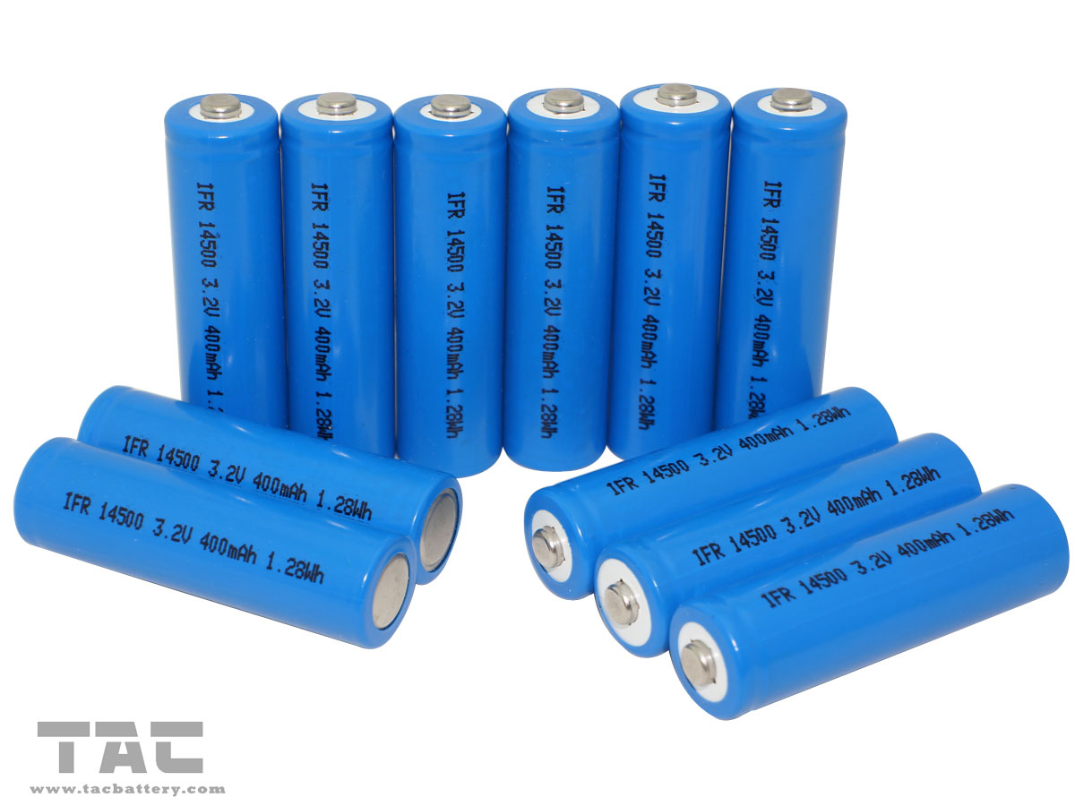 tipo di potere 500mAh della batteria 14500 di 3.2V LiFePO4 per i sistemi di immagazzinamento dell'energia di stabilizzazione di griglia