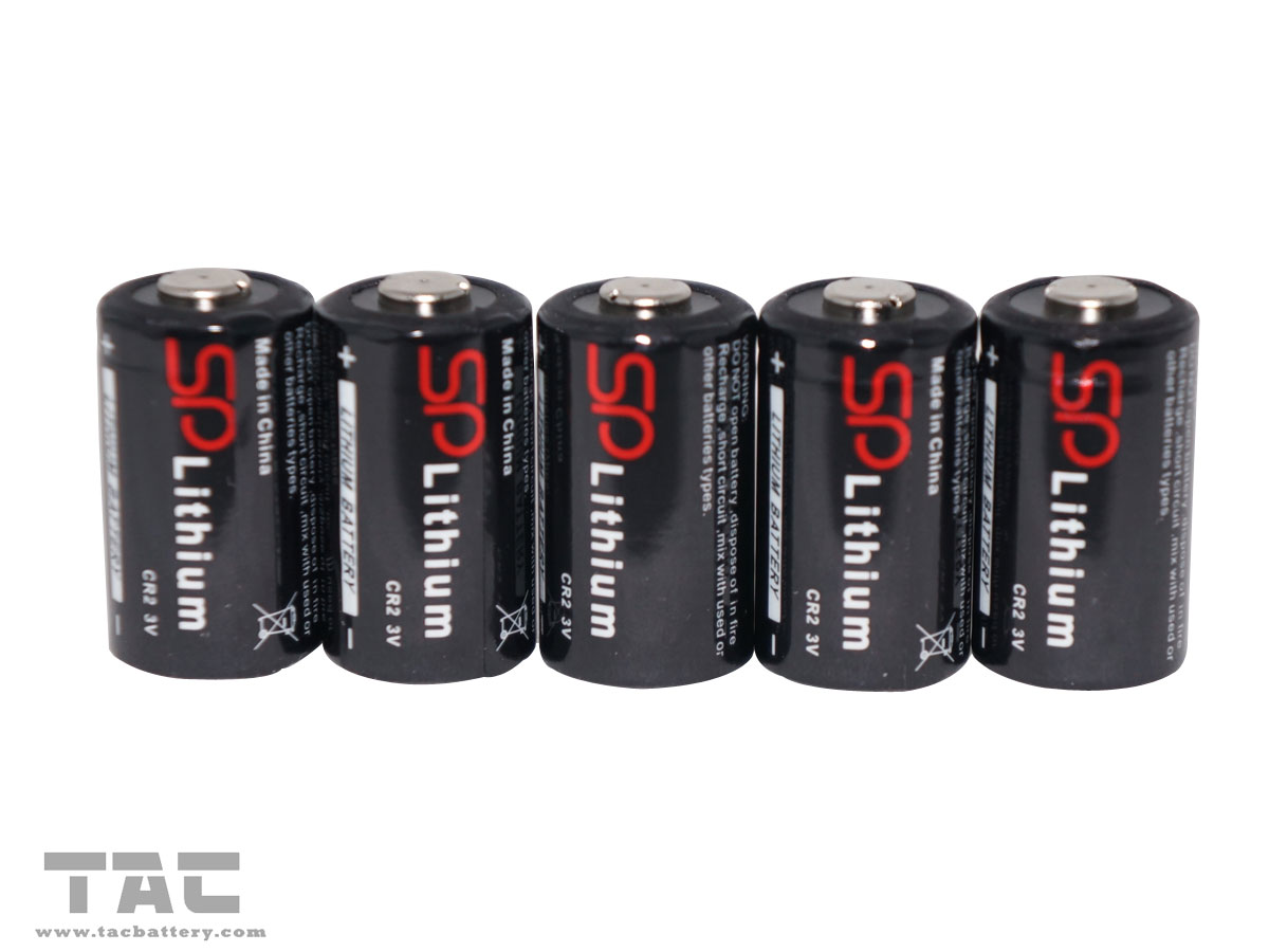 bateria de lítio preliminar de 800mAh 3.0V/CR15270/800mAh Li-MnO2