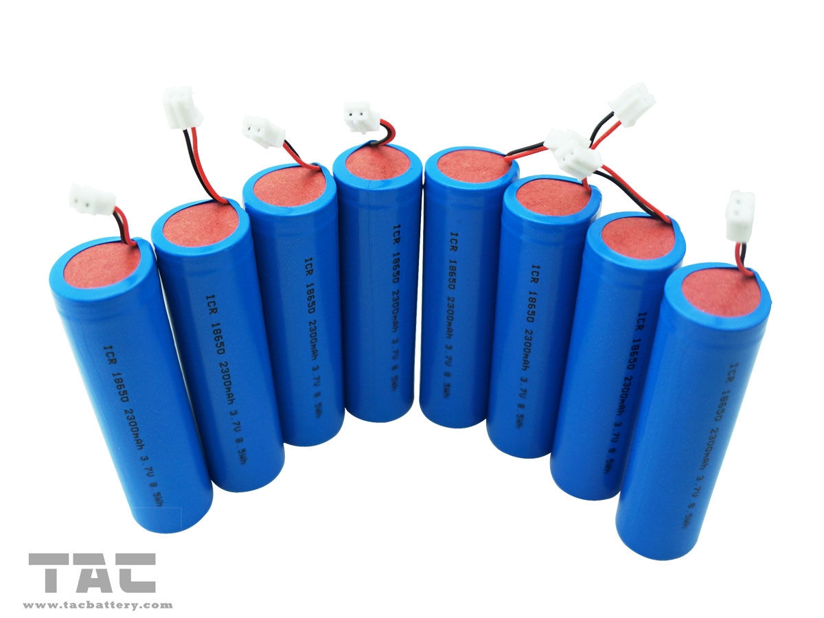 Batterie rechargeable d'ion de Panasonic 3.7V 18650 Litjium pour la lumière extérieure de LED