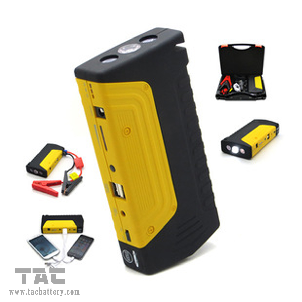 16800mah ABS+PC/두 배 USV를 가진 비상사태 자동차 배터리 시동기 19V 휘발유