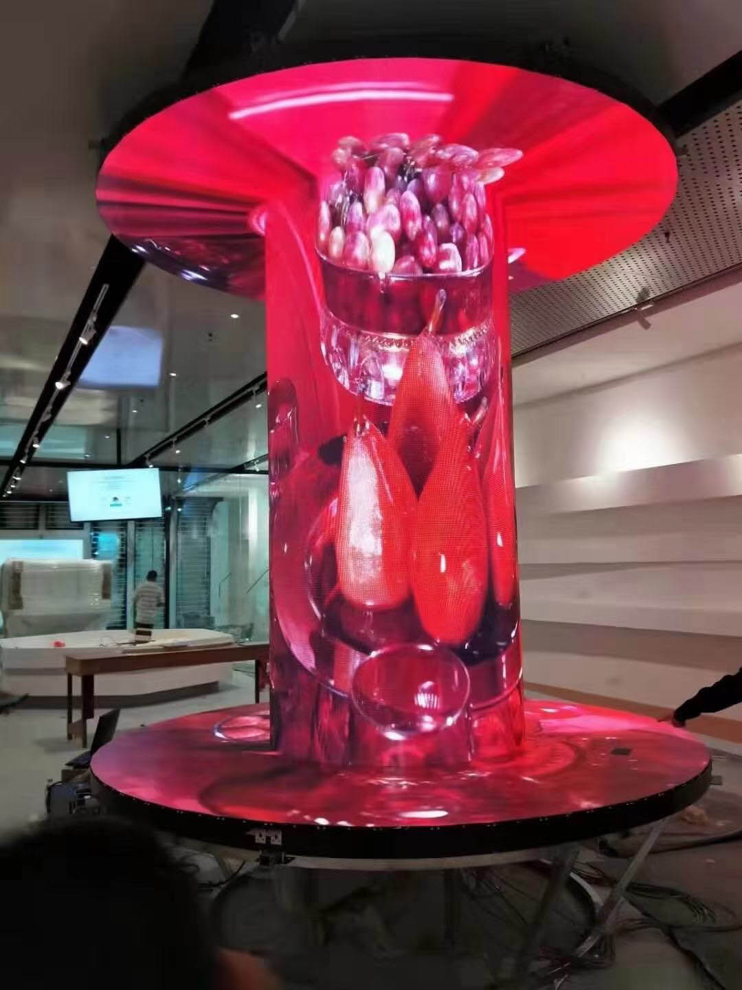 tela conduzida flexível interna