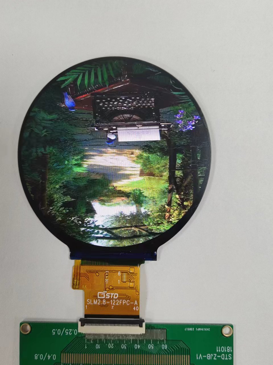 2.8 inch TFT LCD display back view