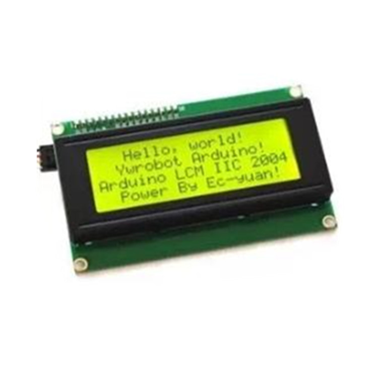 Ardu Periodieke IIC/I2C/TWI 2004 Gele het Schermlcd van de Karaktervertoning Module 20x4