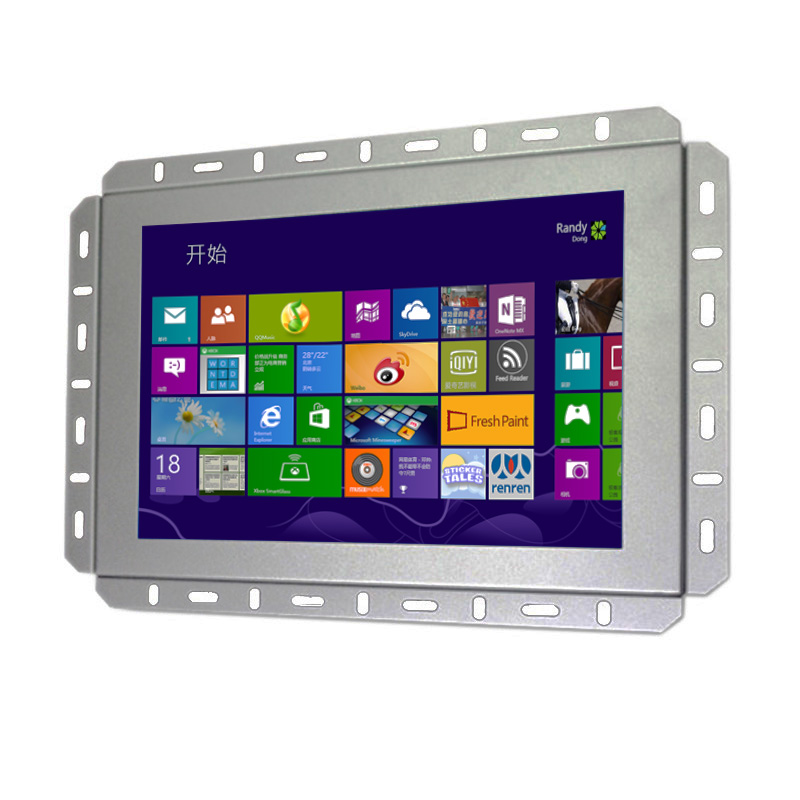 10,1 écran de moniteur bon marché résistif de contact de l'écran de moniteur de contact d'affichage à cristaux liquides de cadre ouvert de pouce 1280*800