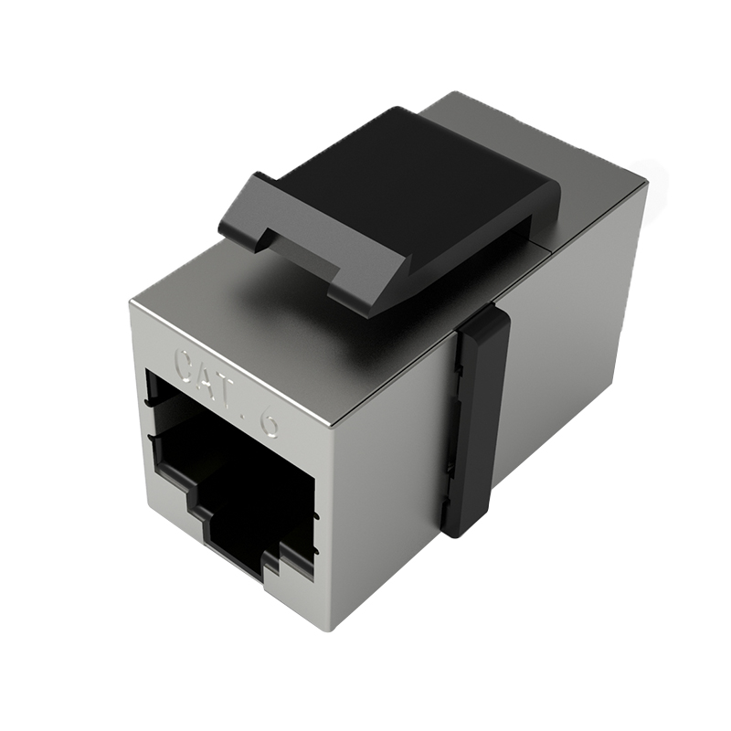 Cat6 μορφωματική RJ45 ασπίδα συζευκτήρων δικτύων