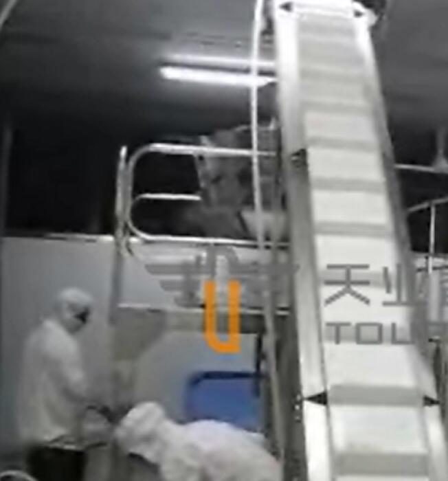 Frozen Food Fruit Multihead Weigher Packaging Machine front view