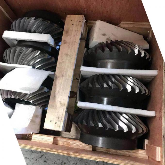 16 Module 20CrNi2MoA Bevel Spiral Gear Grinding Transmission Gears 1
