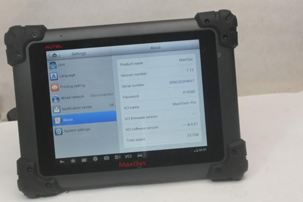 Pro MS908P image relative 4 d'AUTEL MaxiSYS
