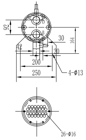 Material 1 do tubo da liga de níquel de cobre de Shell And Tube Heat Exchanger da segurança