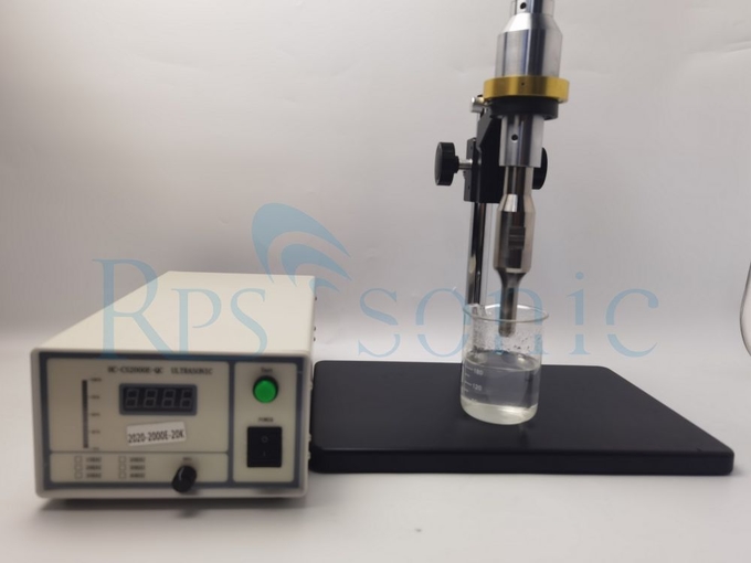 omogeneizzatore ultrasonico di 20Khz 1500w per dispersione e depolimerizzazione 0