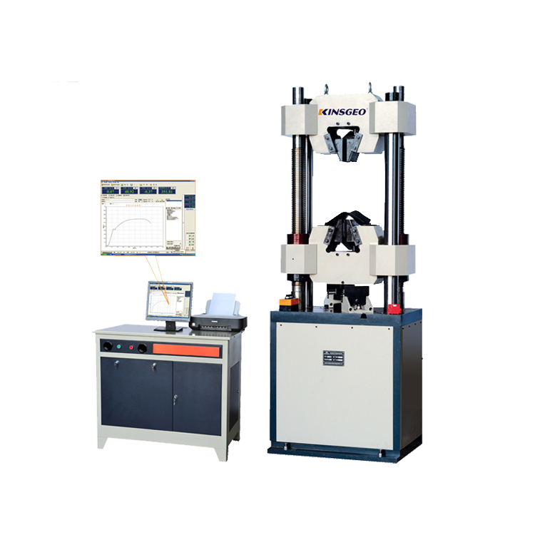 Computer Rubber Universal Strength Testing Machine 1000KN With Servo Motor / PC Display