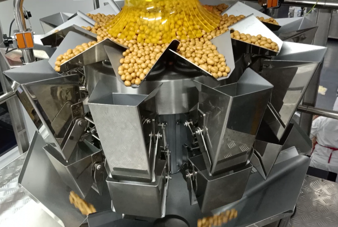Wäger-Verpackungsmaschine 10 Haupt-0.8L/1.6L/2.5L Multihead für alle kleinen Produkte 0