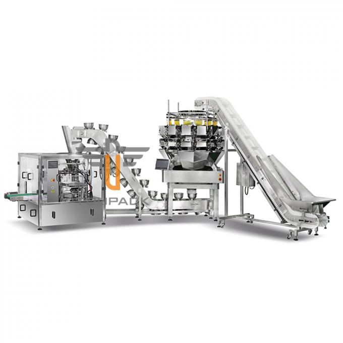Wäger-Verpackungsmaschine 10 Haupt-0.8L/1.6L/2.5L Multihead für alle kleinen Produkte 3