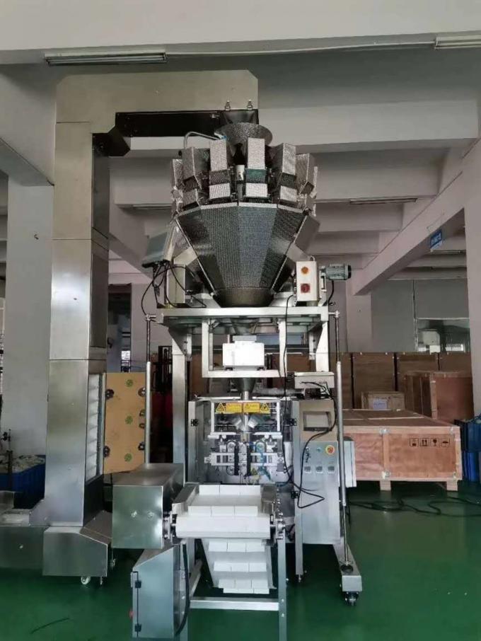 Máquina de empacotamento automática 3 dos petiscos do malote da multi função