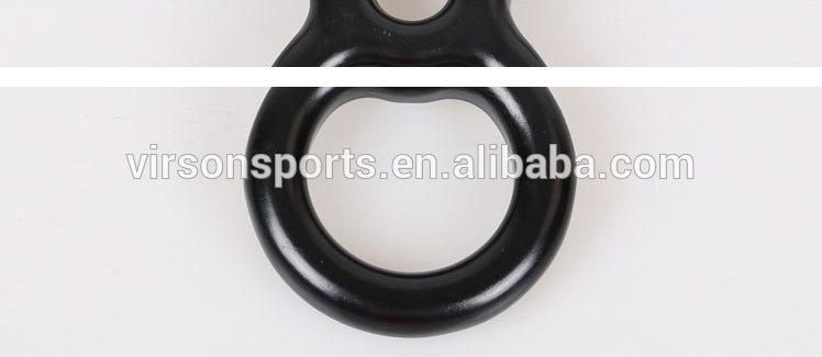 Forged aluminum climbing descender.climbing carabiner