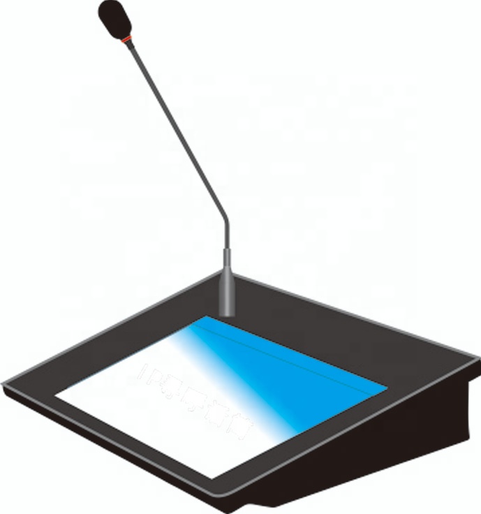 Desktop IP Microphone side view