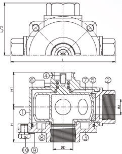 5 WAY SCREWED END BALL VALVE 2061 - Haitima Valve p2