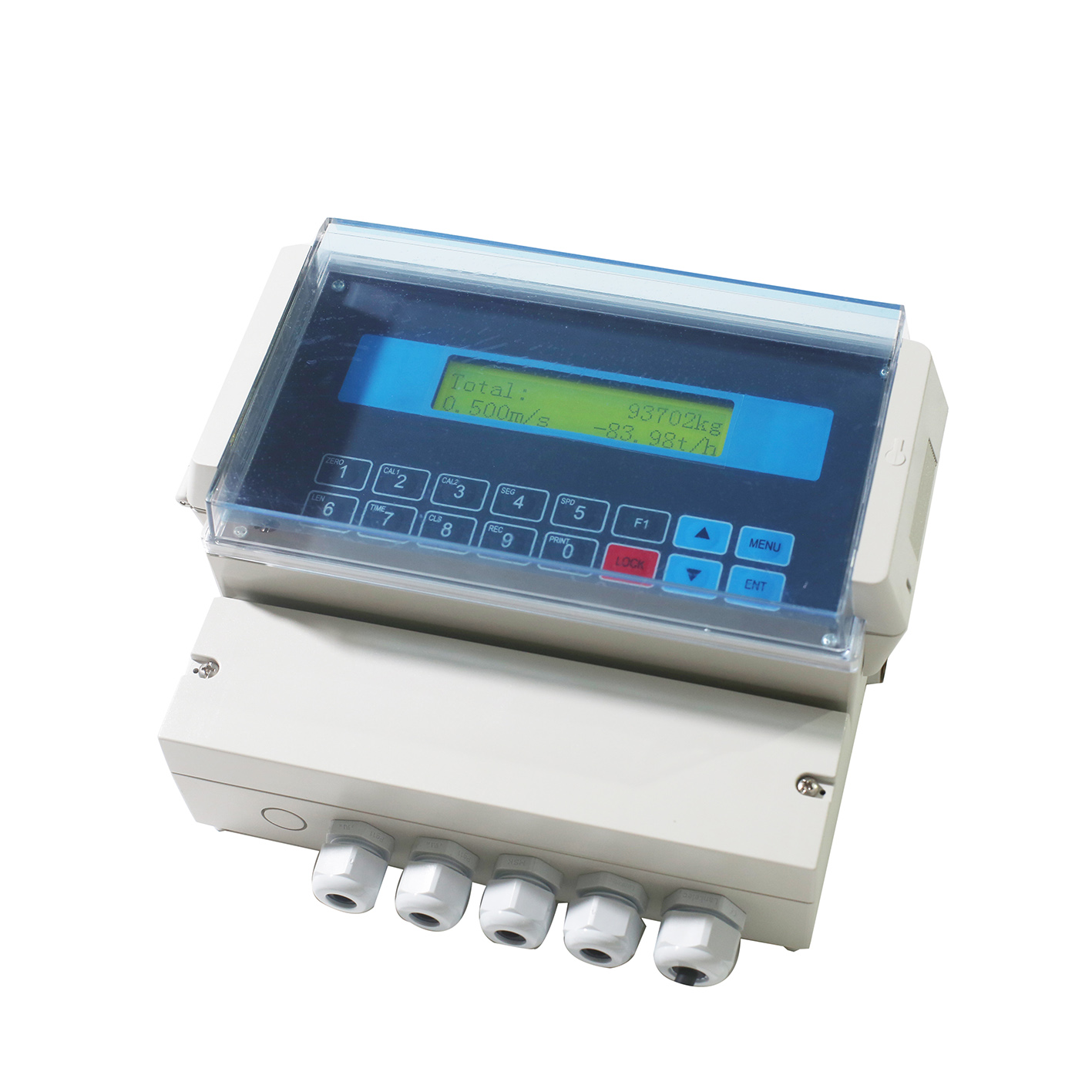Alta precisione che pesa regolatore, indicatore LCD resistente alla corrosione del pesatore della cinghia con peso che somma BST100-D52