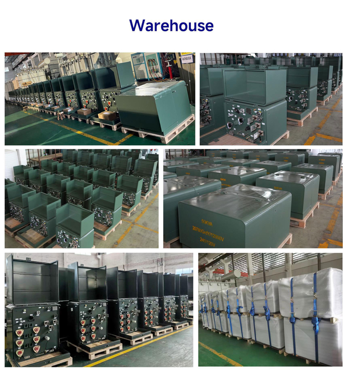 50kva Single Phase Pad Mounted Transformer Oil Type 13200v To 240v 3