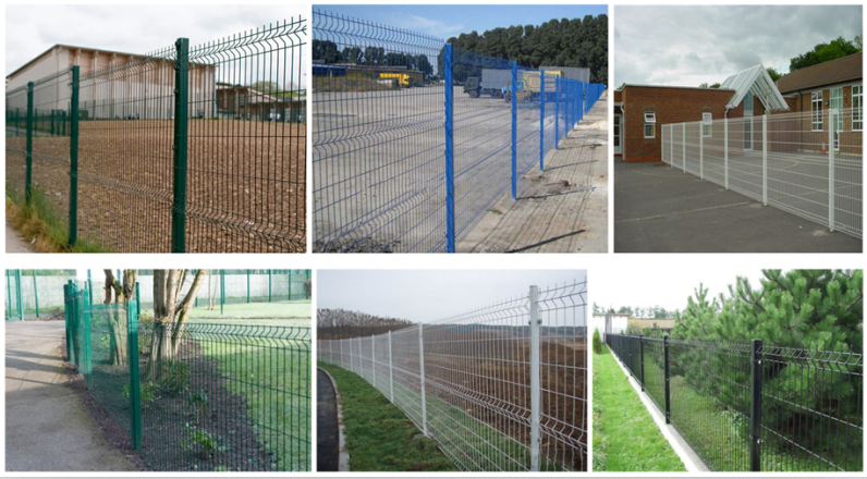 싼 용접한 철망사는 담/높은 보안 담 패널/정원 담 철사 검술을 구부렸습니다