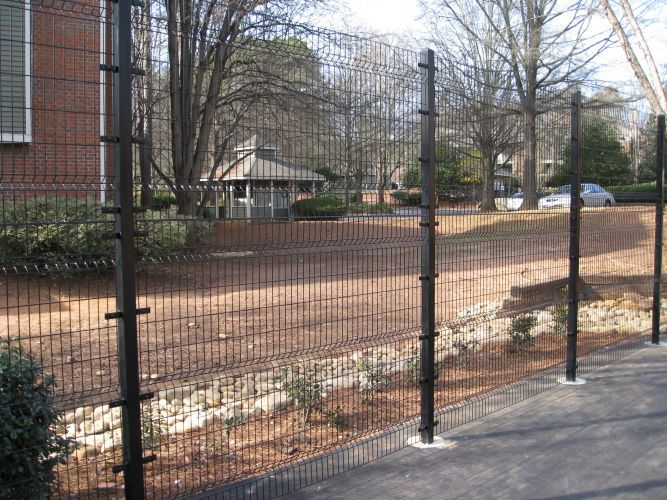 싼 용접한 철망사는 담/높은 보안 담 패널/정원 담 철사 검술을 구부렸습니다